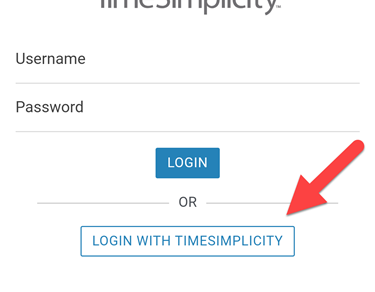 TimeSimplicity Mobile - Downloading and Logging In